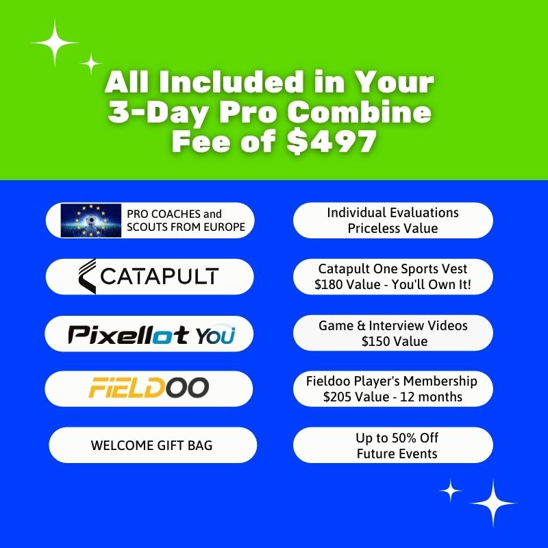 Pro Soccer Combine 2022 in Raleigh, NC | $150 Off Early Registration